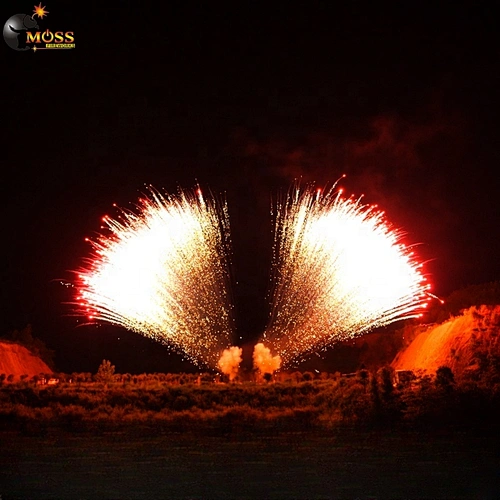 Three layers of flowers shape 1.2" inch 26 shots single row fireworks ...