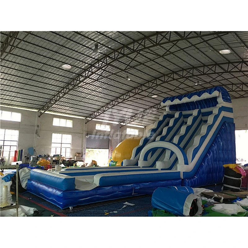 Big Outdoor Playground Adult Cheap Inflatable Blow Up Water Slides For ...