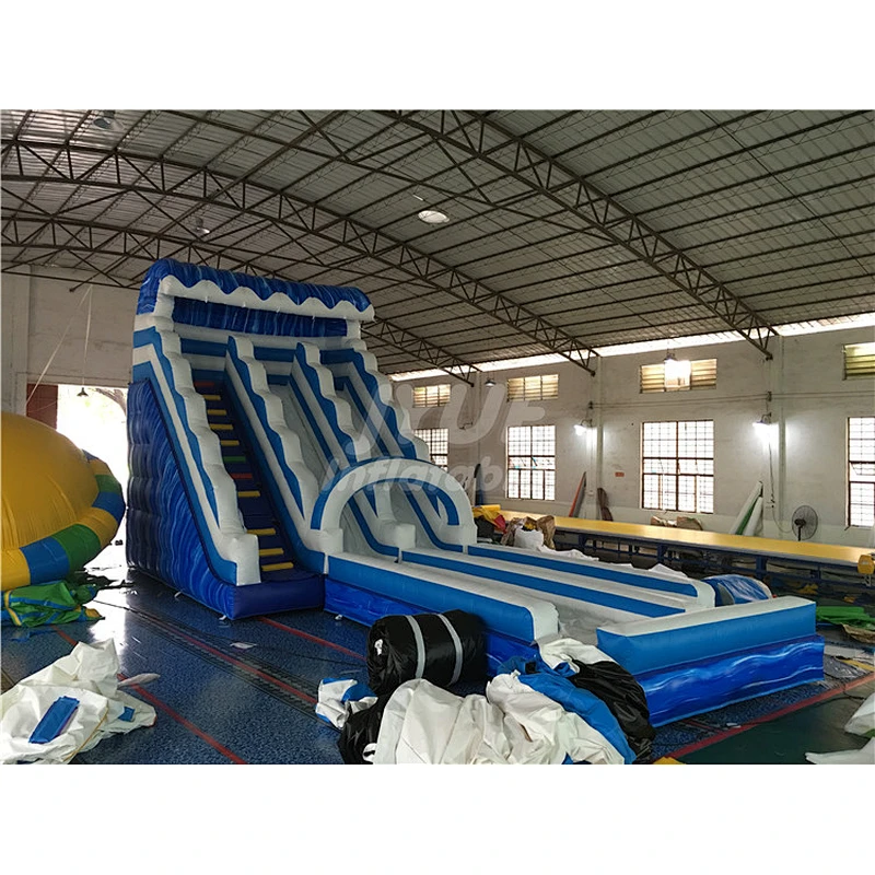 Big Outdoor Playground Adult Cheap Inflatable Blow Up Water Slides For ...