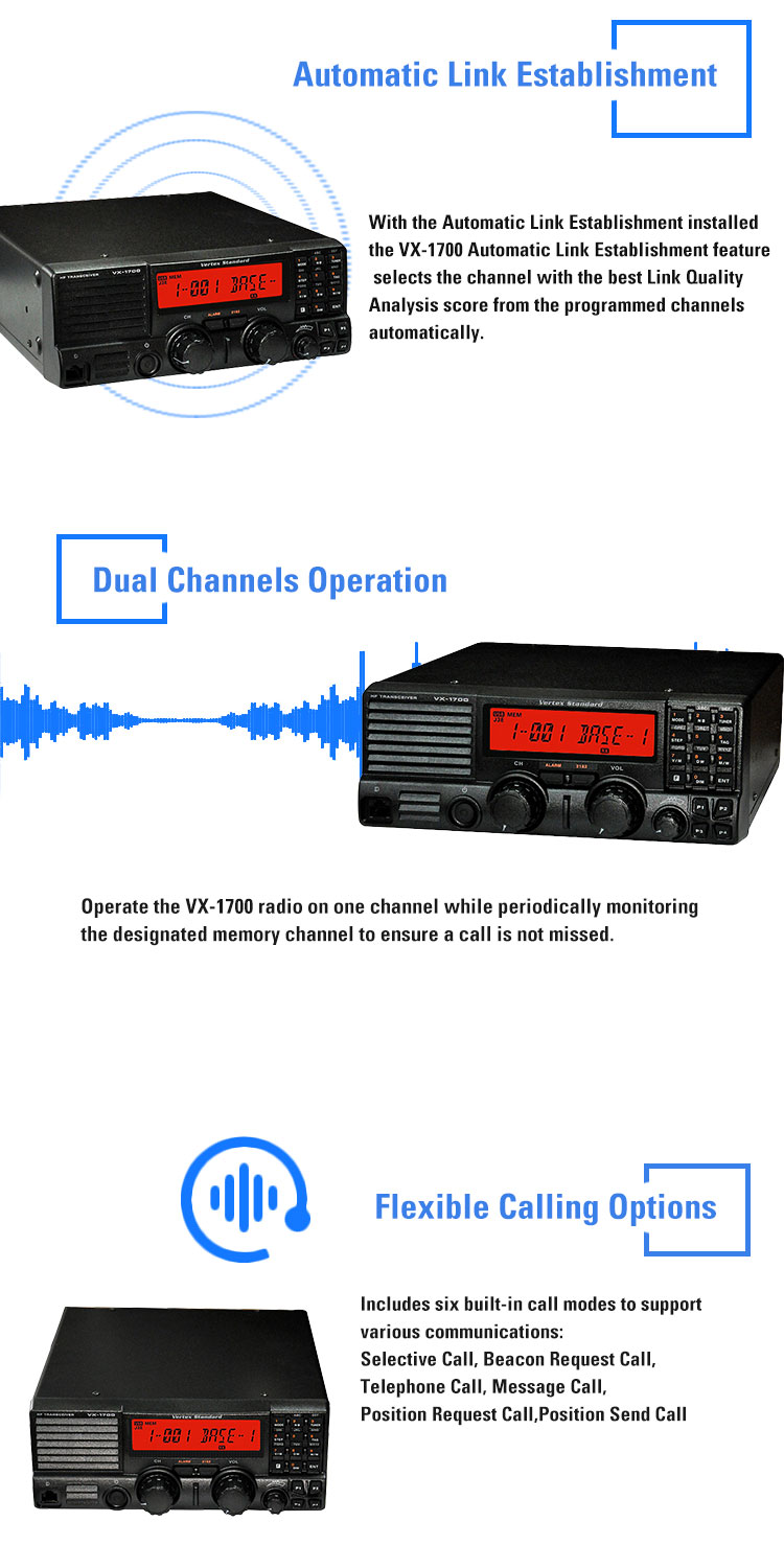 Vertex VX1700 yaesu vertex standard hf transceiver for sale