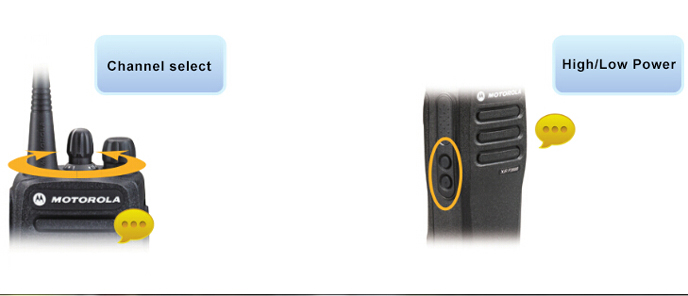 ETMYMotorola DP1400 walkie-talkie function detailed explanation