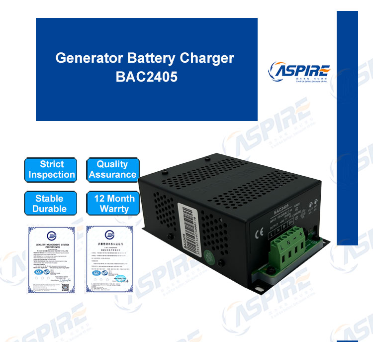 BAC2405 , 24v 5a battery charger , Smartgen