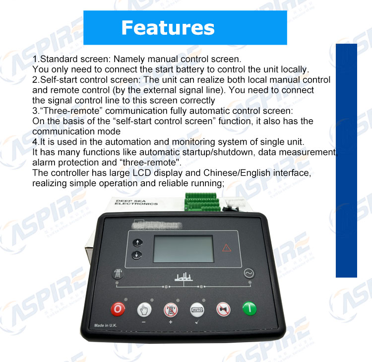 DSE6020MKII , dse generator controller , dse6020 mkii