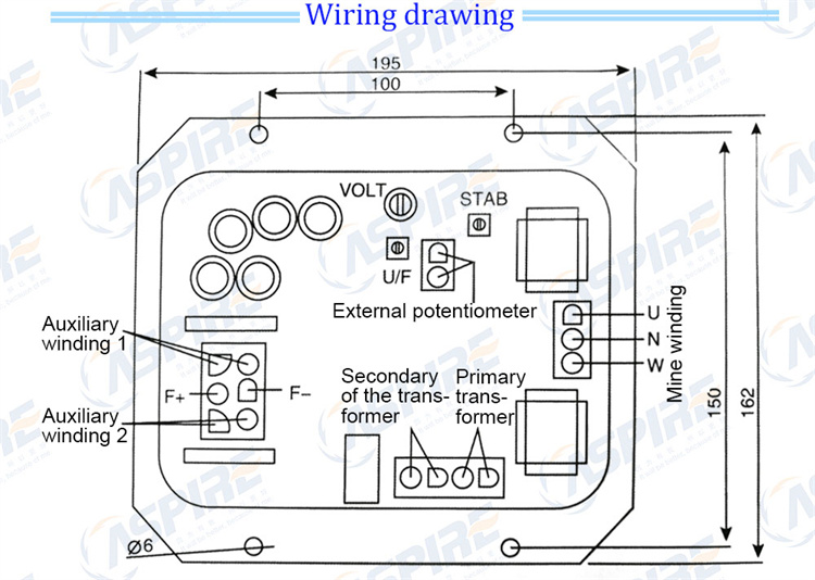 JP SeriesAVR NTA-5A-2T for Denyo Generator