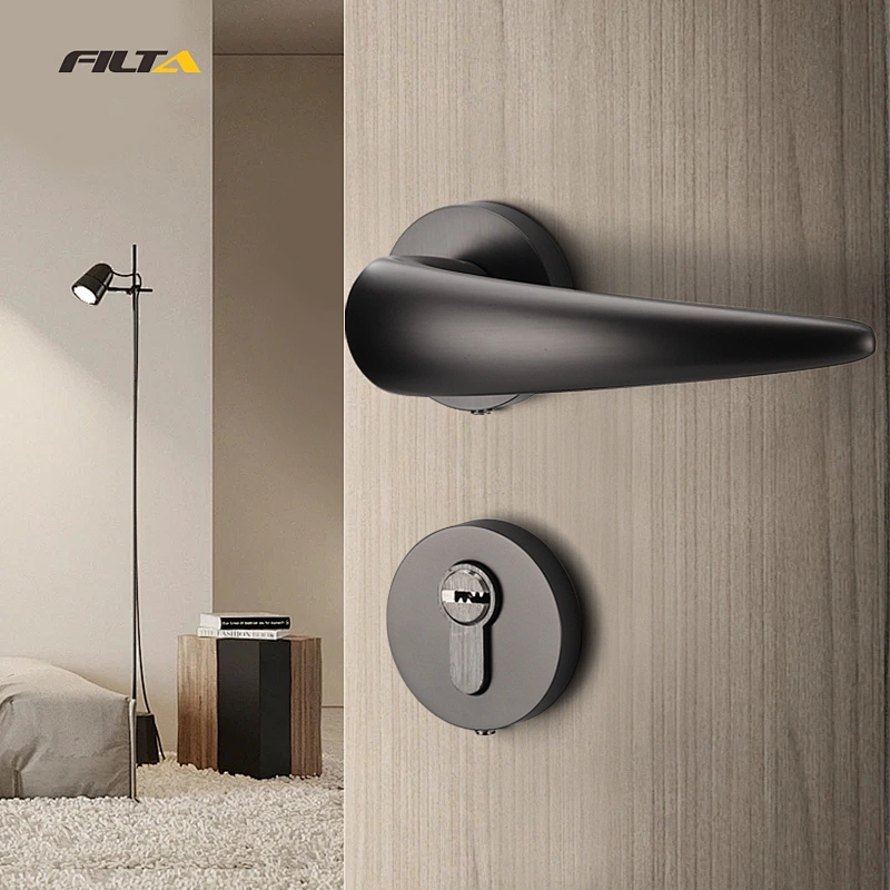 Filta Italian Luxury Modern Door Handle Interior Locks Set - modern ...