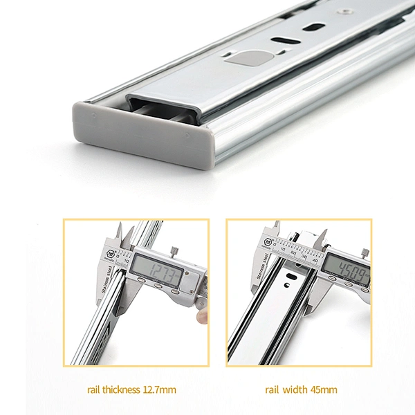 Filta Customized 45mm 3 folds push to open drawer slides - push to open ...