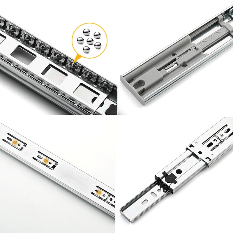 Filta Customized 45mm 3 folds push to open drawer slides - push to open ...