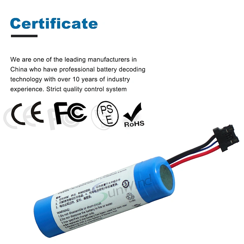 Replacement Li-ion 18650 Battery pack for Verifone V240M POS Terminal ...