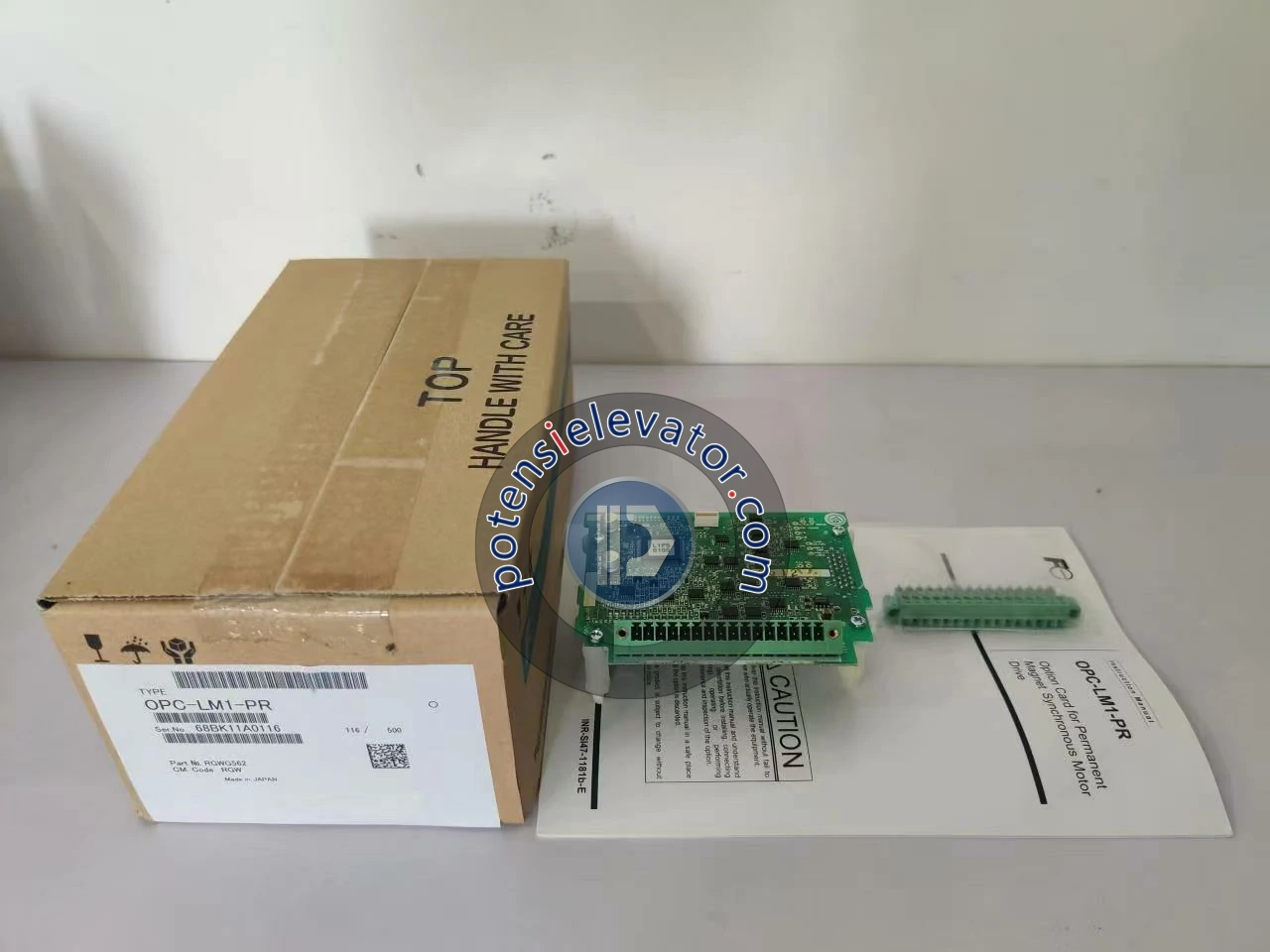 FUJI Elevator Lift Option PG Card OPC-LM1-PR for Motor Drive丨Potensi Elevator