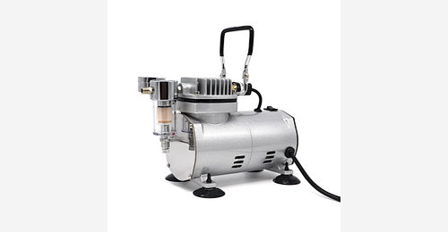 Mini Silent 1/5 HP 58 PSI Oil-Free Airbrush Compressor