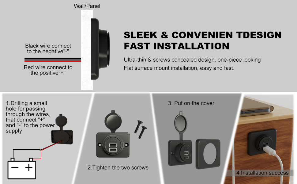 car usb port camper usb sockets usb bus poweredt Manufacturer | DAMAVO