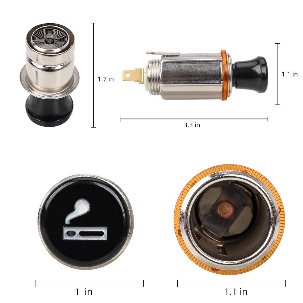 A Better and Safer Car Cigarette Lighter - DAMAVO