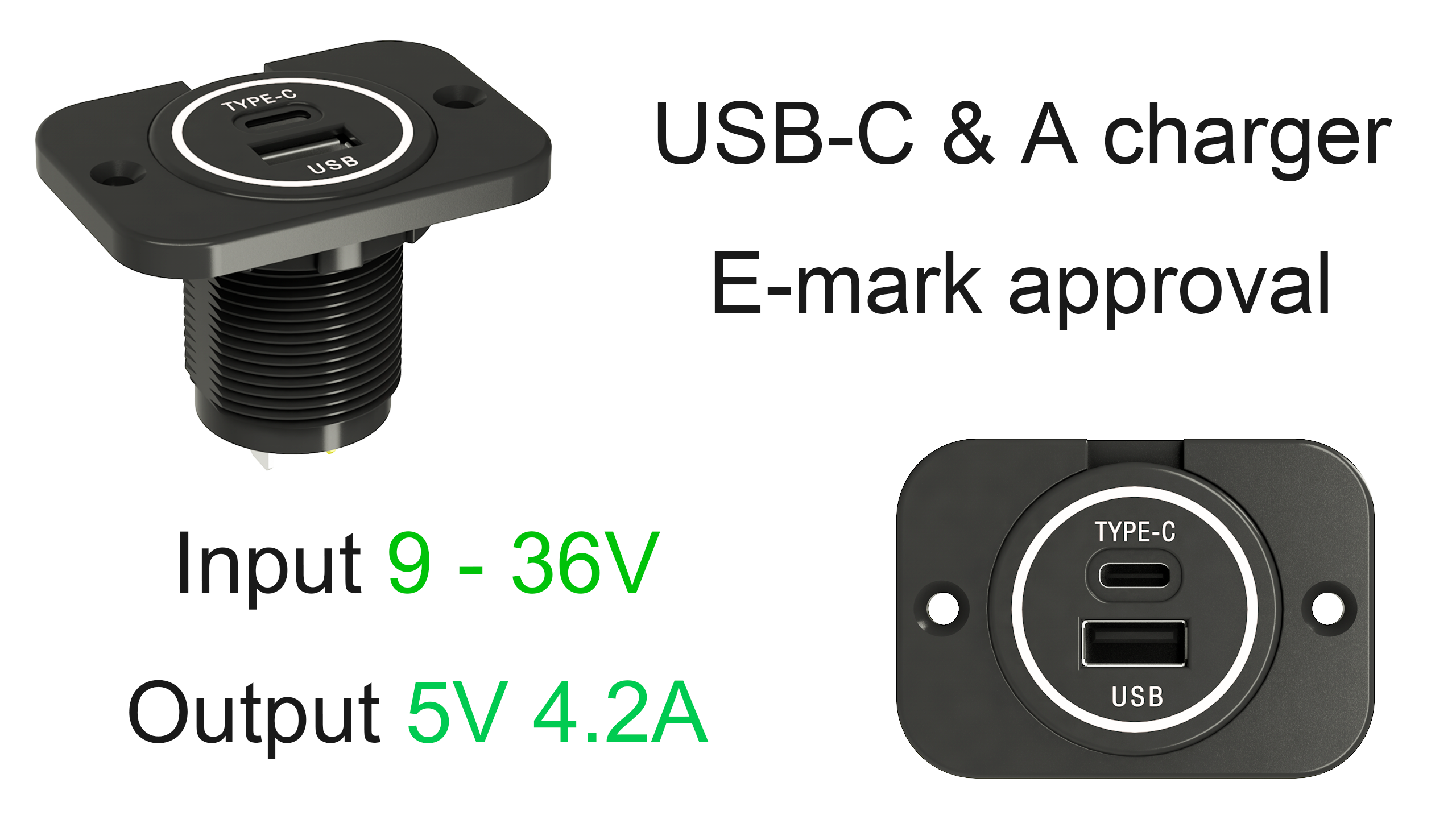 USB type c charger type c car charger 12v USB socket Manufacturer | DAMAVO