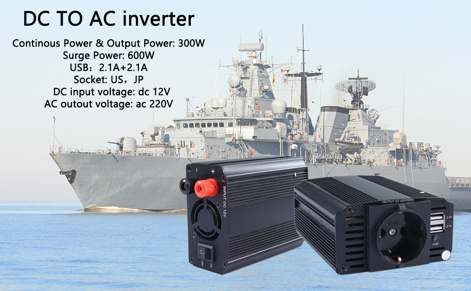 12 Volt to 220 volt inverter power for car DC AC adapter Manufacturer ...