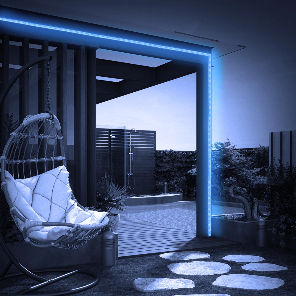 DAMAVO 12V rgbw LED strip red RV string lights outdoor factory