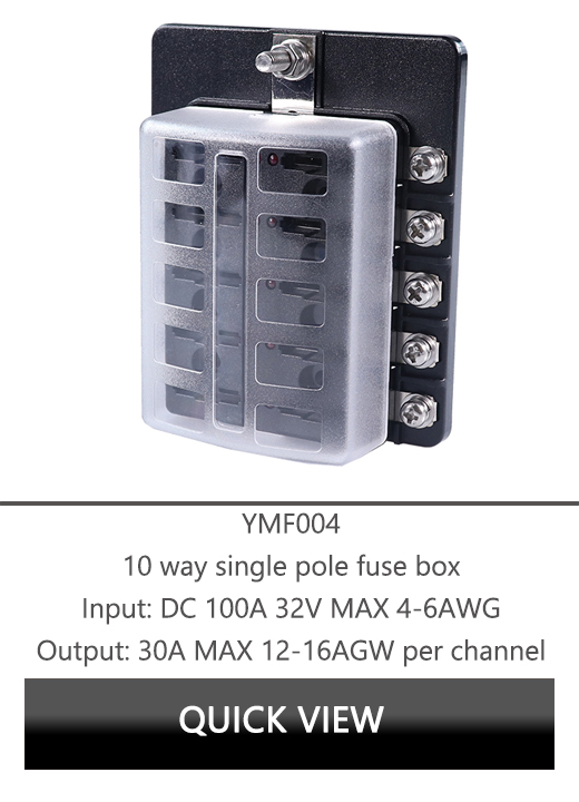 DC fuse block Fuse box board Power outlet fuse Manufacturer | DAMAVO