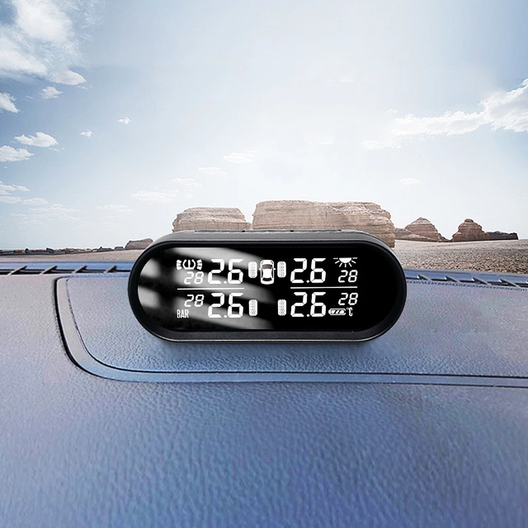 Solar-Powered Internal TPMS with LCD Display | Promata