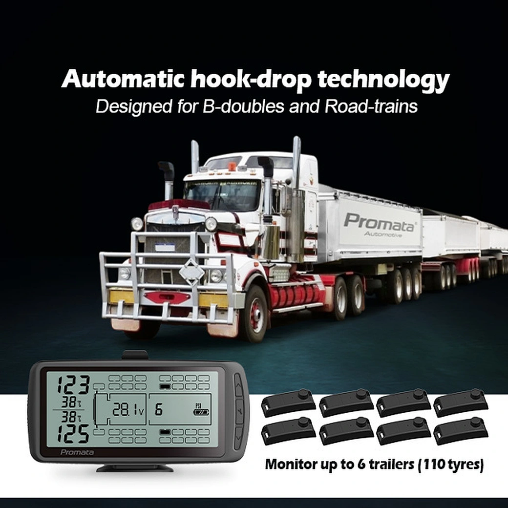 Truck TPMS for Prime Mover and Semi-Trailer | Promata