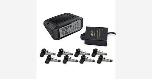 TPMS monitor 8 tires intelligent detect trailer|Promata