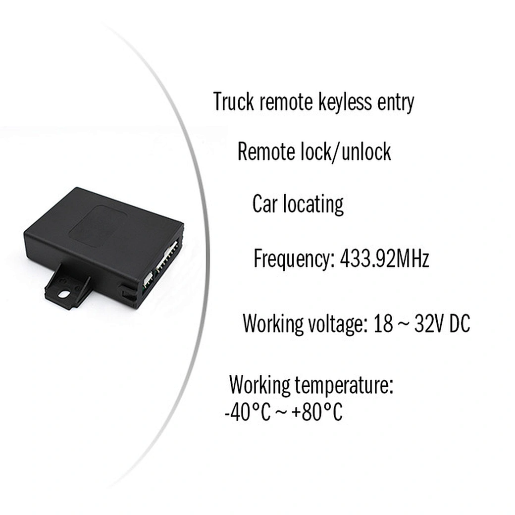 Automotive keyless entry system for truck or bus|Promata