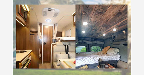 12v blue led lights, 12 volt led interior trailer lights, 12v cabin ...