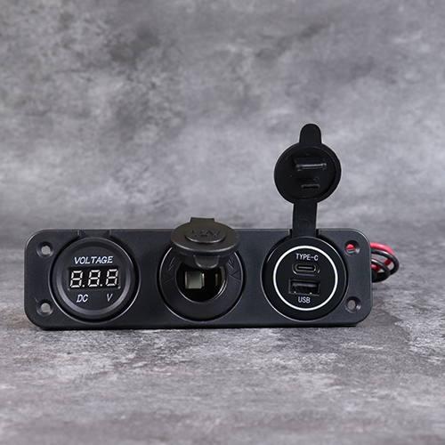 Car 12V socket adapter USB C 30W 18W charger Manufacturer | DAMAVO