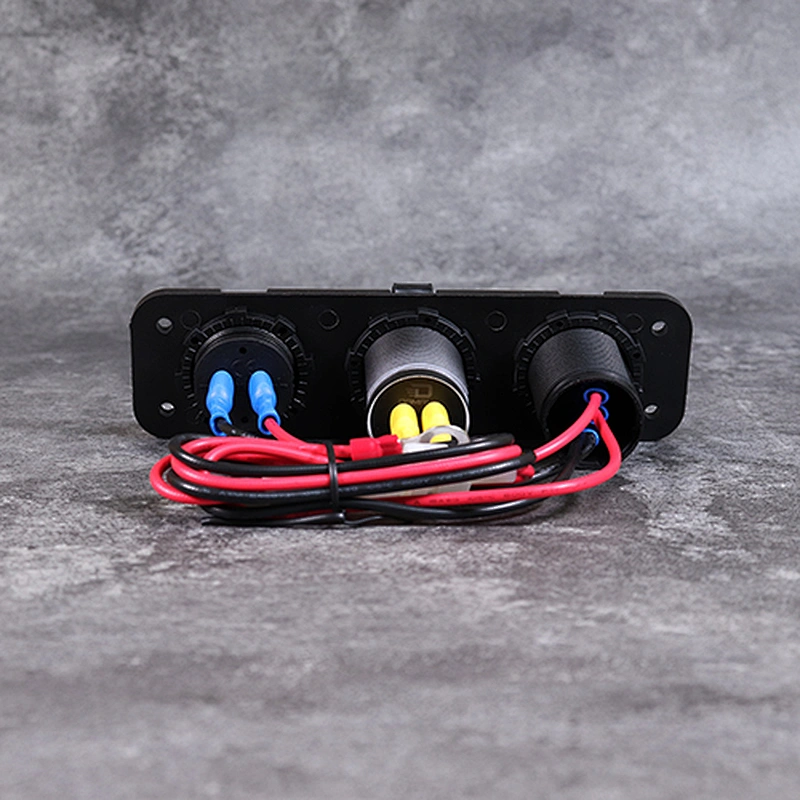 Marine USB C outlet voltmeter 12V Manufacturer | DAMAVO