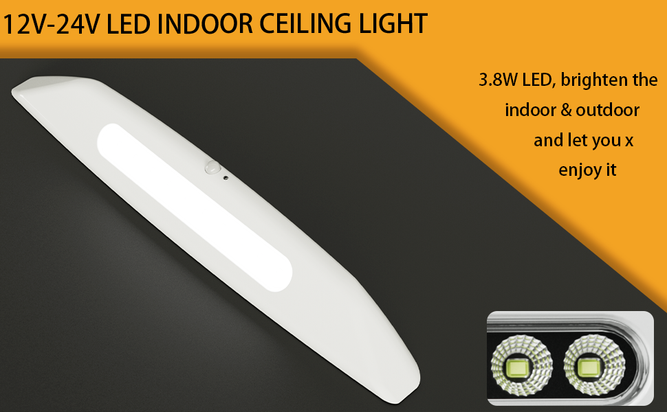 12V led campervan lights motion sensor rv motion Manufacturer | DAMAVO