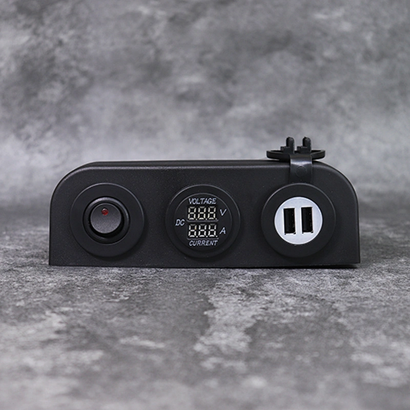 Volt amp meter ampere meter price RV receptacle with USB Manufacturer ...