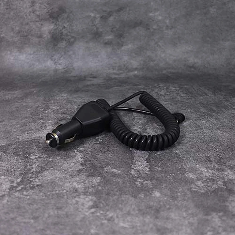 Coiled power cord car DC plug cigarette lighter charger for car ...