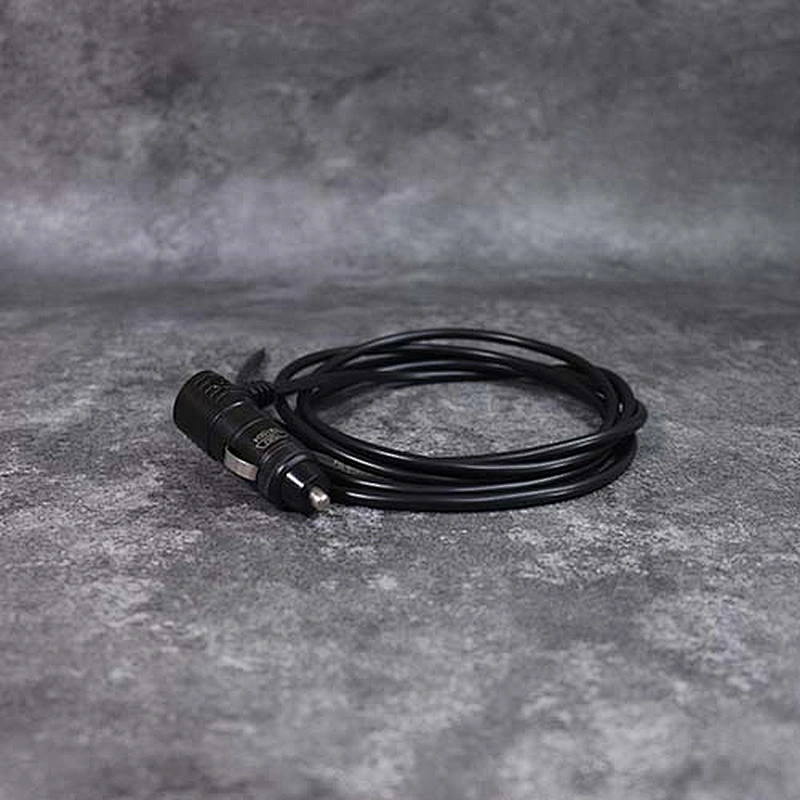 Right angle cigarette lighter plug 12V male car charger plug ...