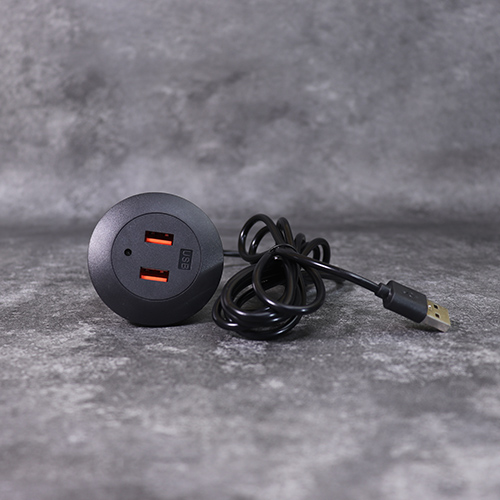 USB charger in desk mounted USB charging station Manufacturer | DAMAVO