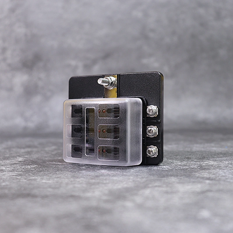 DC fuse box 6 way fuse block circuit fuse box Manufacturer | DAMAVO