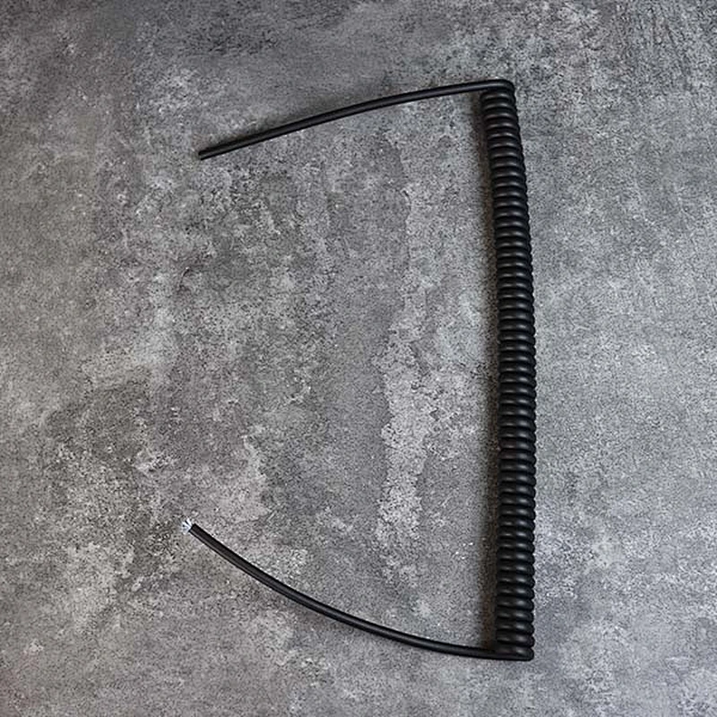 Custom coiled cable curly cable spiral electrical wire Manufacturer ...