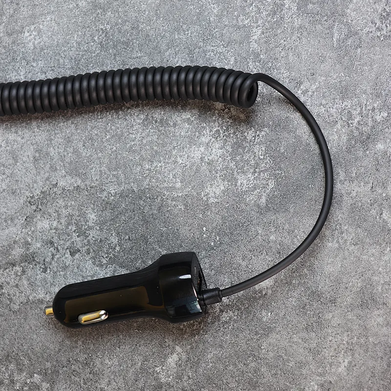 12 volt power cord DC 5v charger USB RJ12 6P6C coiled cable ...