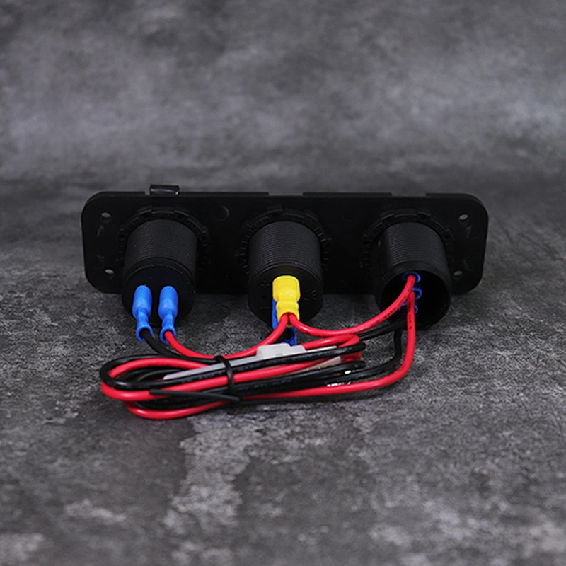 RV switch panel USB charger with voltage display best 12V Manufacturer ...