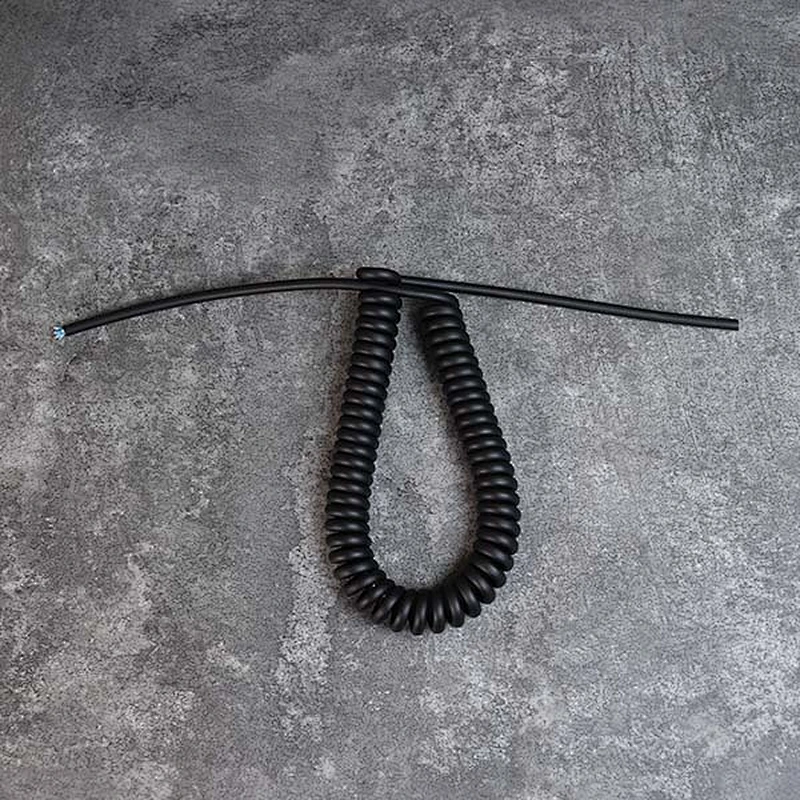 Custom coiled cable curly cable spiral electrical wire Manufacturer ...