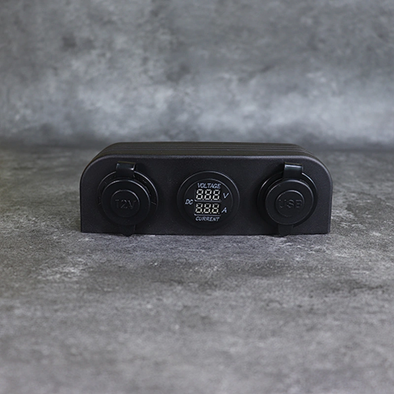 Flush mount USB port car charger amps 12V multi socket Manufacturer ...