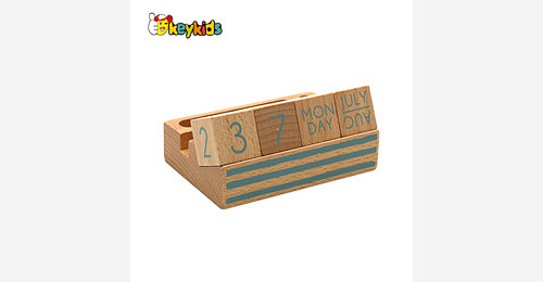 Customized wooden calendar blocks- Wenzhou Times Arts&Crafts