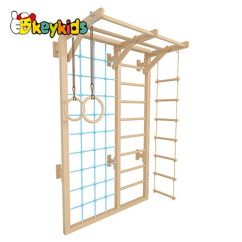 Best children gymnastics gym wooden swedish ladder wall set for home ...