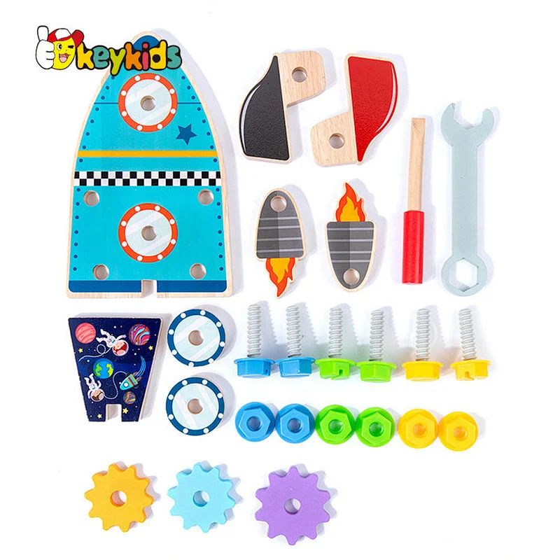 Montessori sensory learning activity tool wooden screwdriver toy for ...