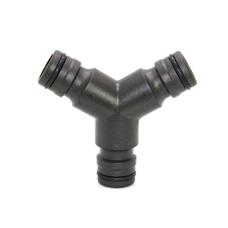 Plastic Y Shaped Coupling Join Irrigation Hoses With High Flow ...
