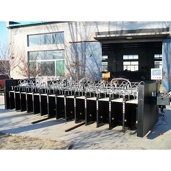 Automatic 10 stations paper collator machine paper sorting machine ...