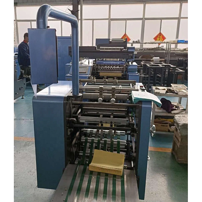 Automatic Paper Express Ticket Folding And Perforating Machine from ...