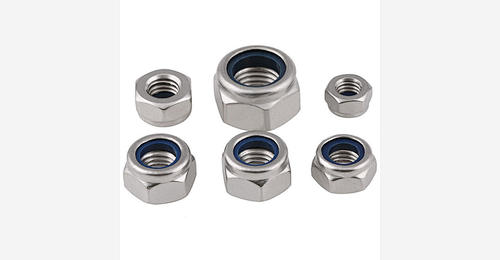 ISO7043 Stainless Steel Flange Nylon Insert Lock Nut Hexagon Nut ...