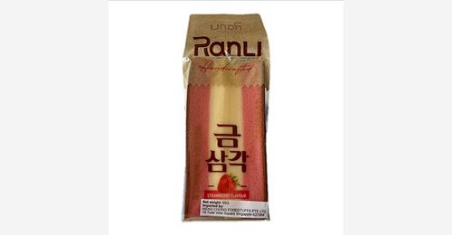 Ranli Golden Corner Cake Strawberry flavor