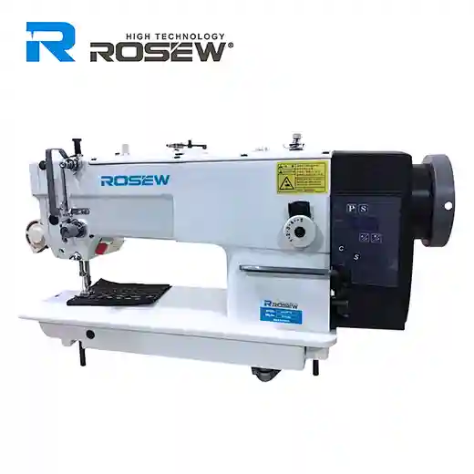 Direct drive computerized zigzag industrial sewing machine