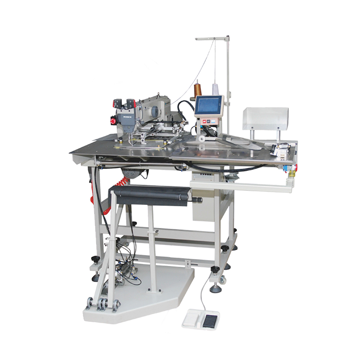 ROSEW GC2516E-V6 Semi automatic single needle jeans pocket setter ...