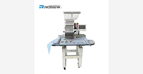 12 needle 1 head flat cap garment Embroidery machine