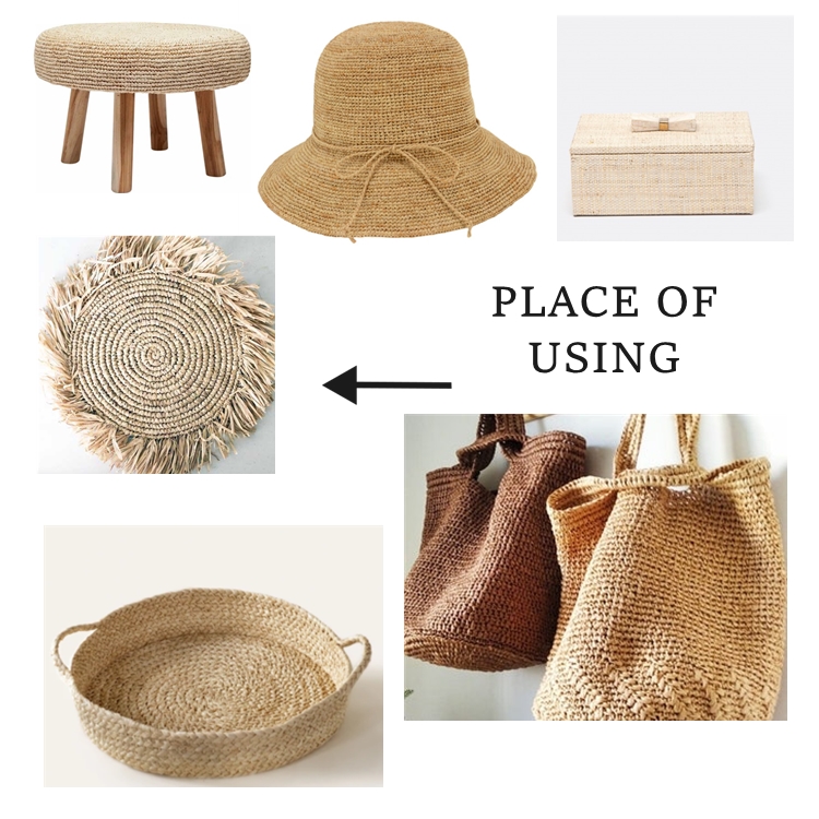 In bulk Natural Raffia - Raffia Craft | YeeyaHome